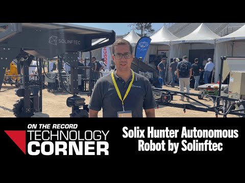 Solix Hunter Autonomous Robot by Solinftec - YouTube