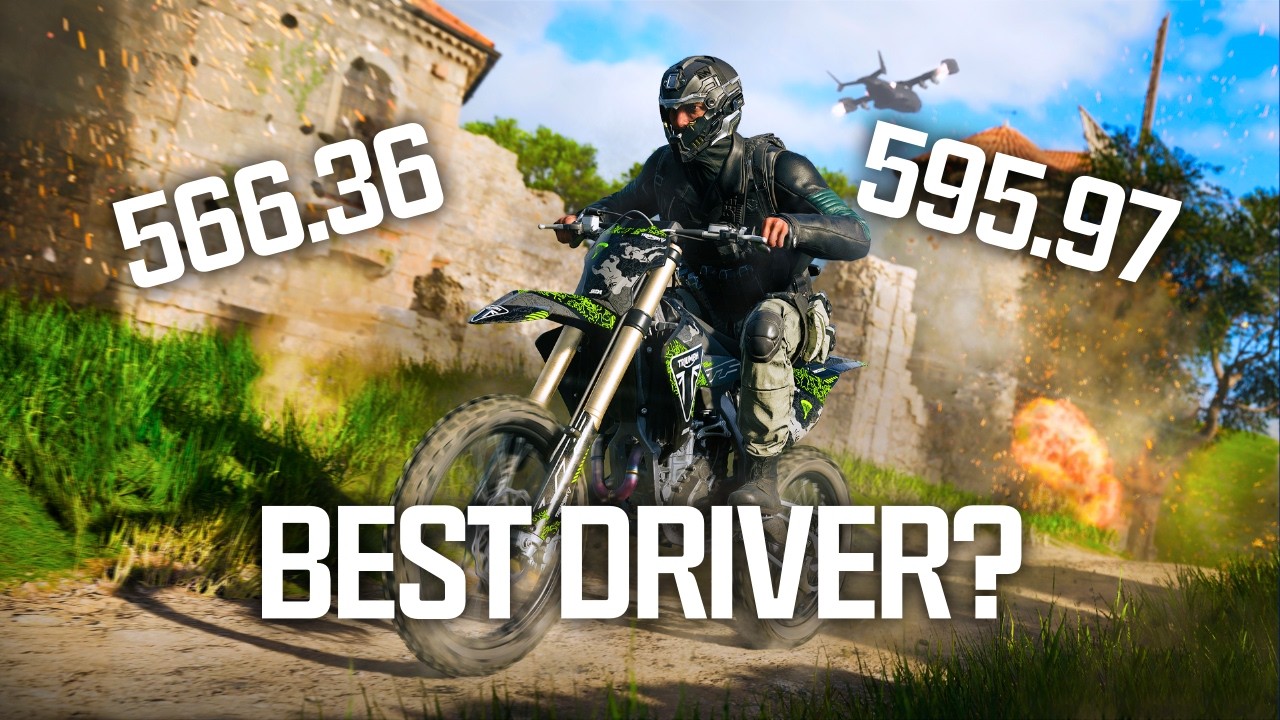 The best Nvidia Driver to Reduce Latency & Boost FPS: BO7 | BF6 | Arc ...