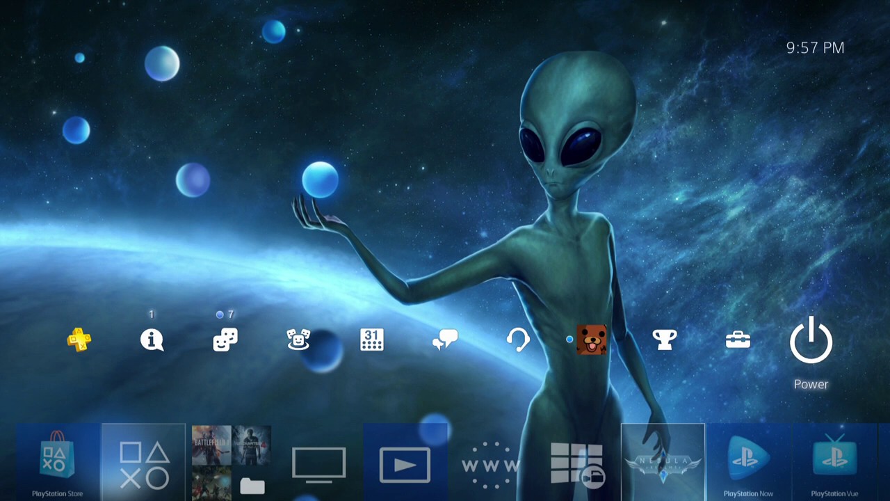 PS4 Dynamic Theme | Alien - World at Hands HiQ Dynamic Theme - YouTube