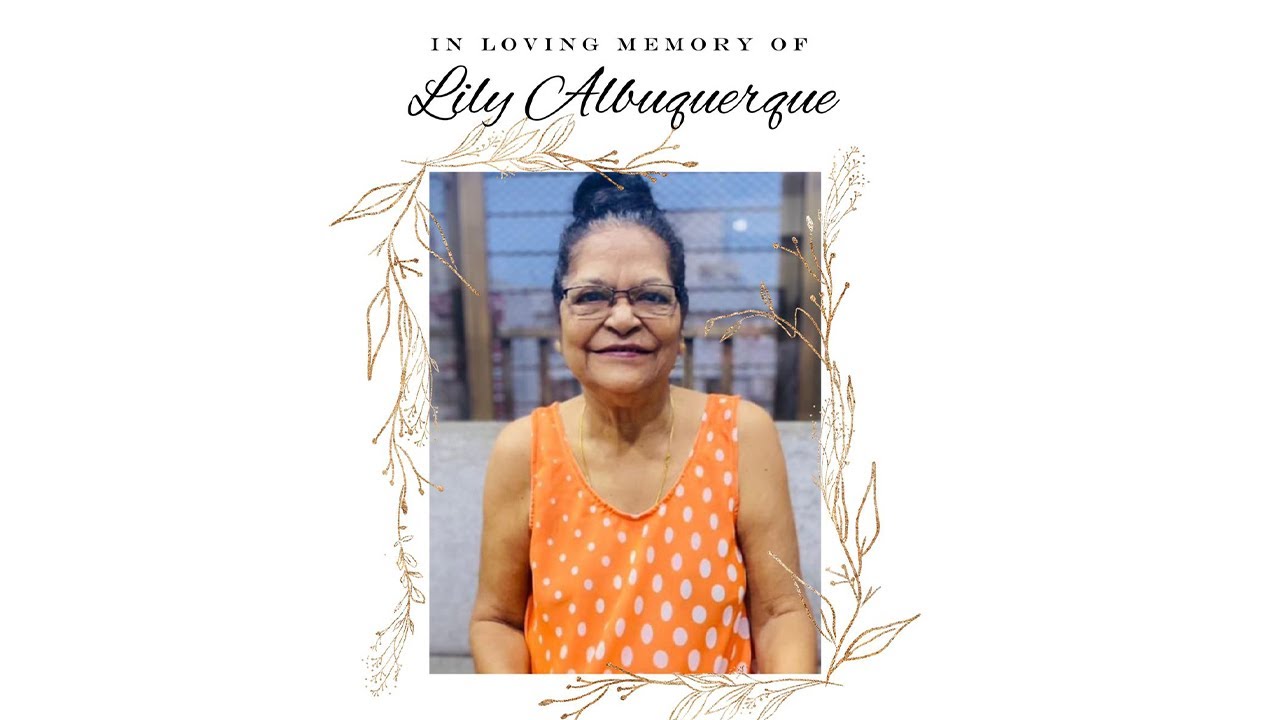 Memorial Service Of Lily Albuquerque On 25 07 23 At Our Lady Of Lourdes Memorial Service Of Lily Albuquerque On 25 07 23 At Our Lady Of Lourdes