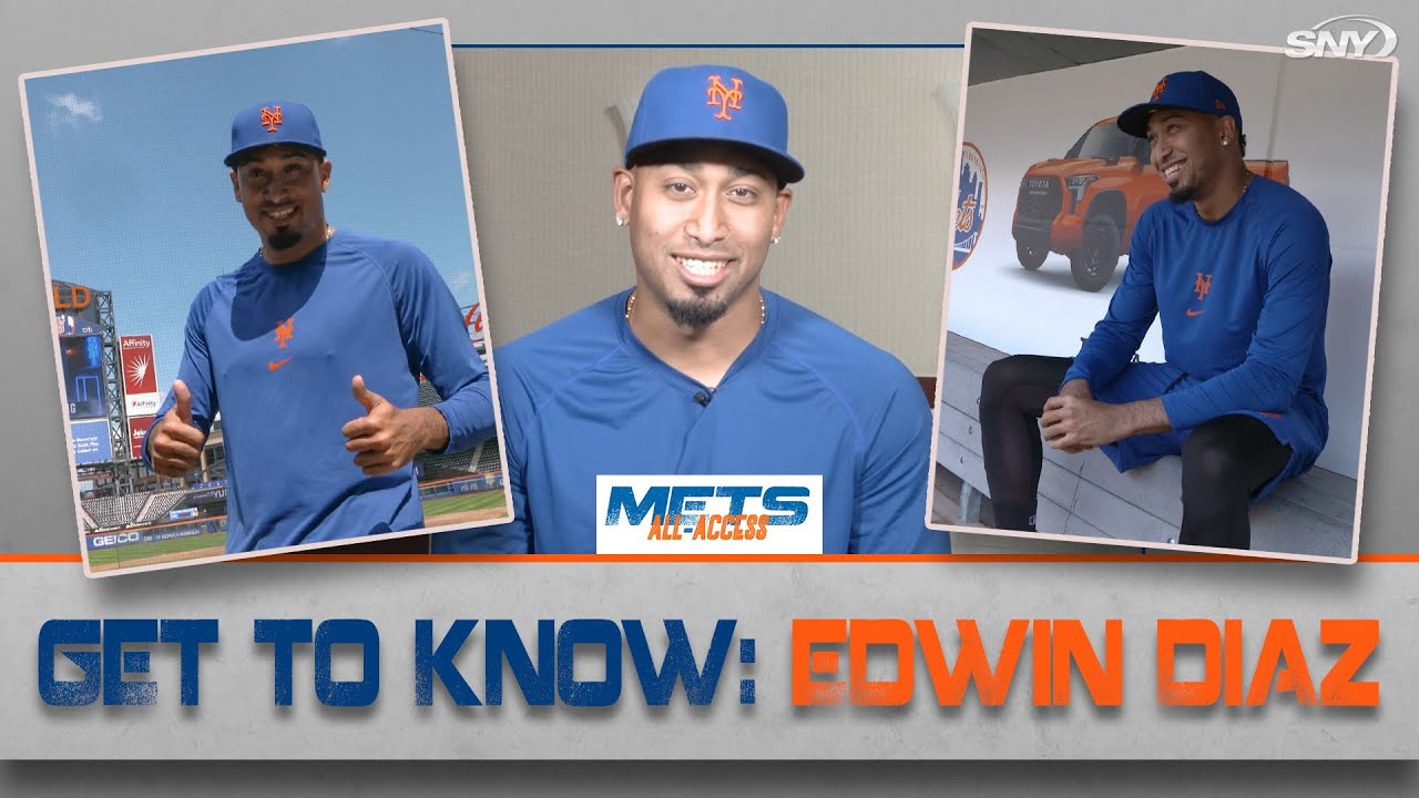 Edwin Diaz on his nickname, closing games, and plays Name That Sugar ...