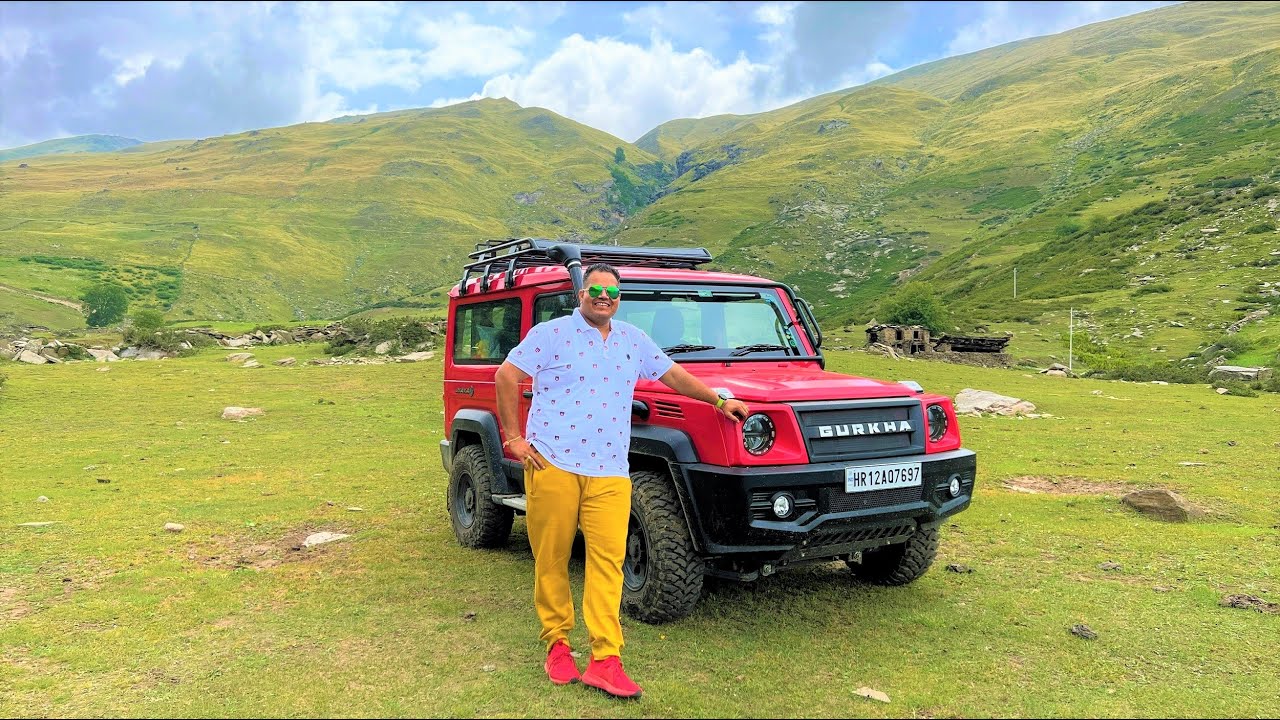 FORCE GURKHA @SANGLA KANDA || SANGLA KANDA LAKE || RUPIN PASS TREK ...