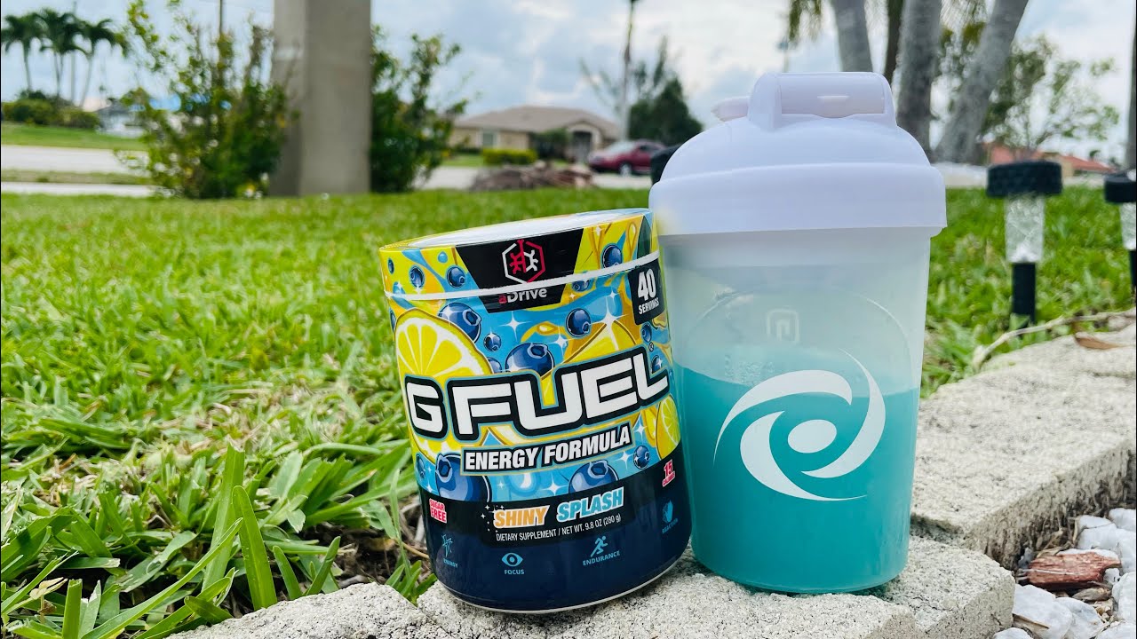 Shiny Splash GFUEL Flavor 2023 Review! - YouTube
