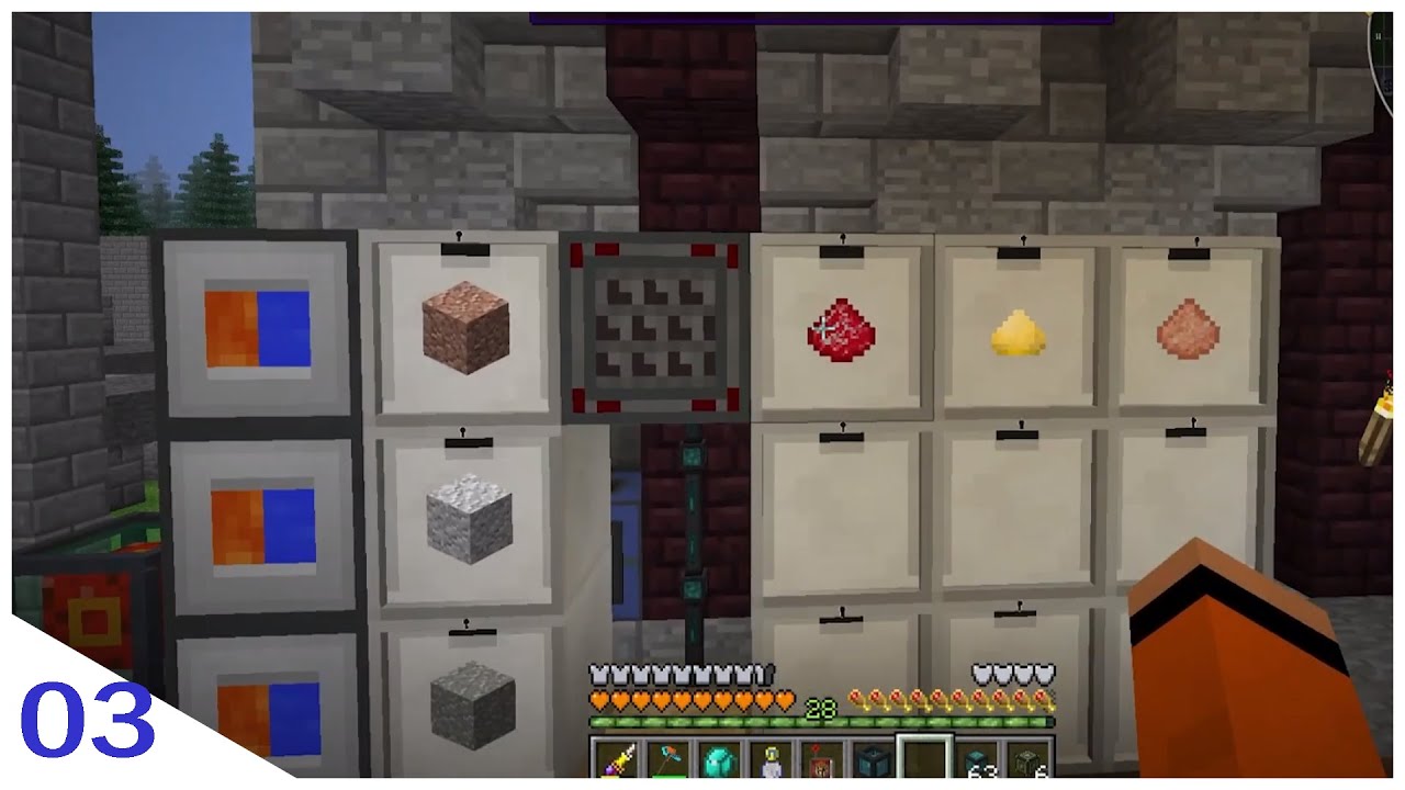 Void Ore Miners! Enigmatica 2 Expert Minecraft - Ep3 - YouTube