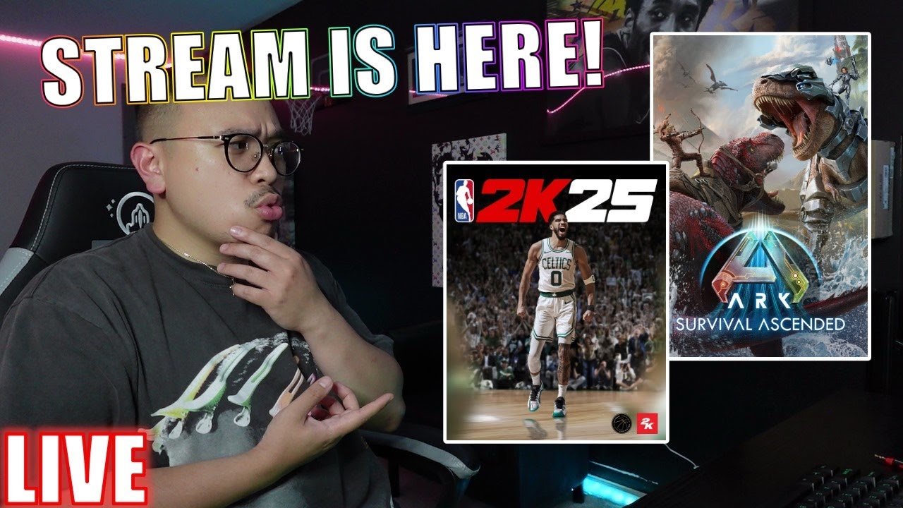 200$ WAGER TONIGHT NBA 2K25! Then Surviving Ark! - YouTube