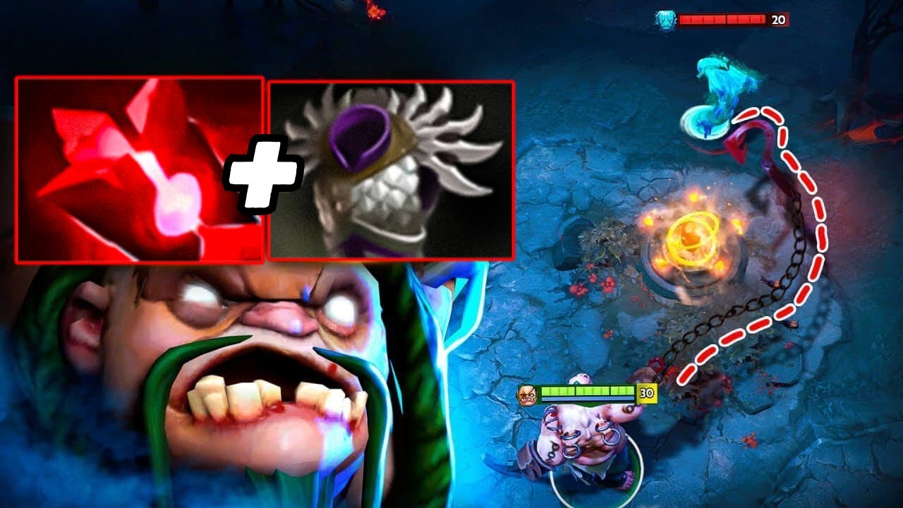 First Item Blade Mail Tanky Pudge with Bloodstone + Heart Build 29Kills ...