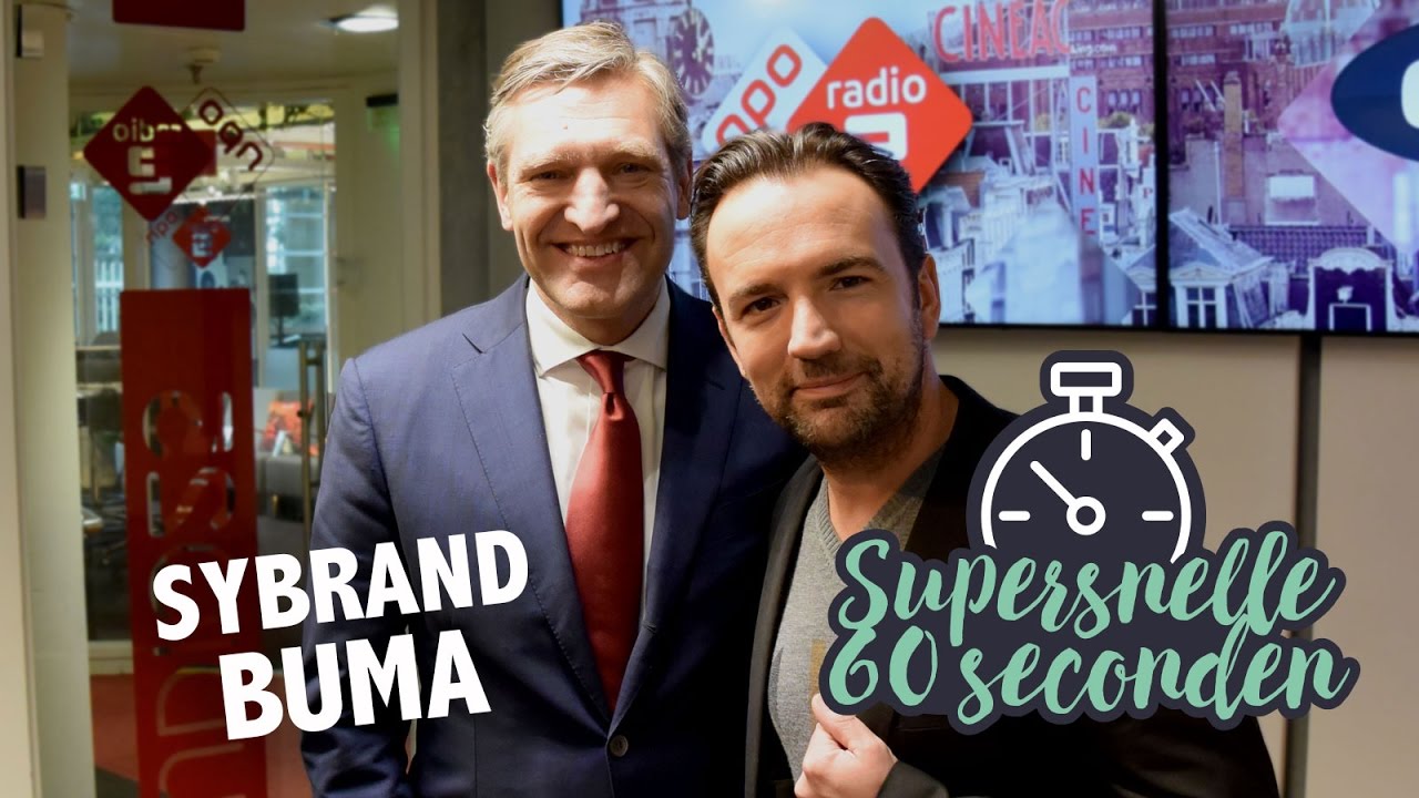 Supersnelle 60 Seconden met Sybrand Buma - YouTube