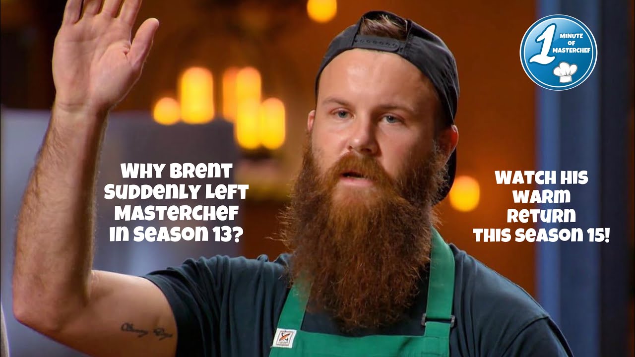 Why Brent Draper Left MasterChef + His Return! | MasterChef Australia ...