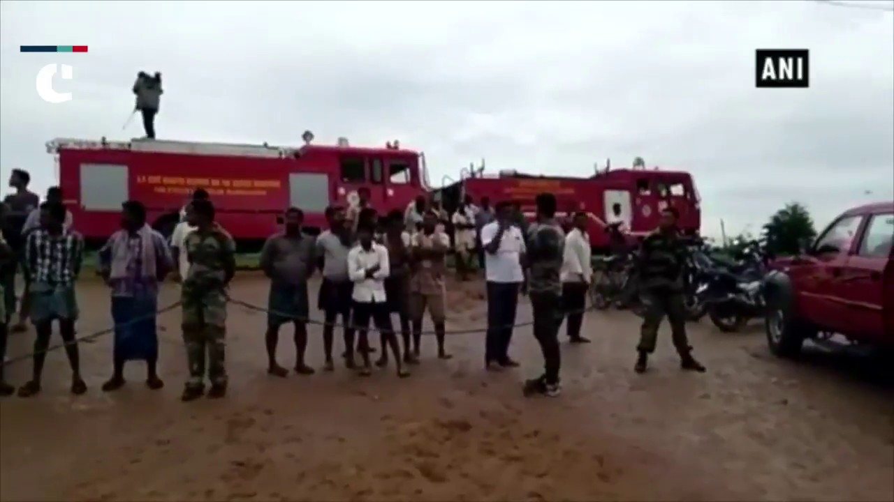 Andhra Pradesh Rains: SDRF rescues 55 people trapped in flood water ...