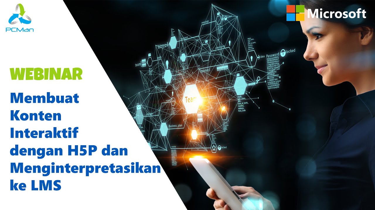 PCMan Webinar : Membuat Konten Interaktif dengan H5P dan Menginterpretasikan ke LMS - YouTube