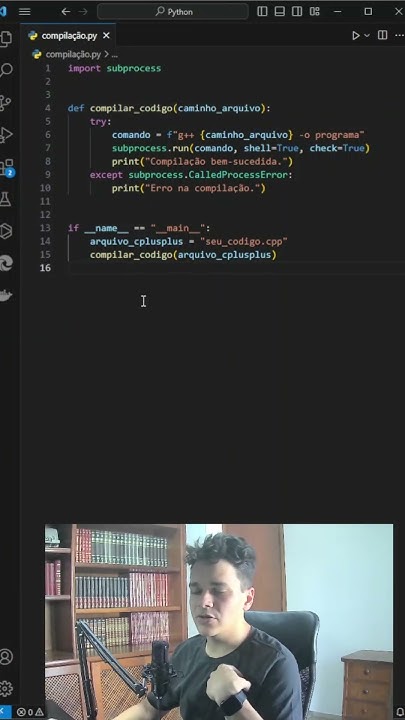 Compilação de códigos com Python #python #programação #programador ...