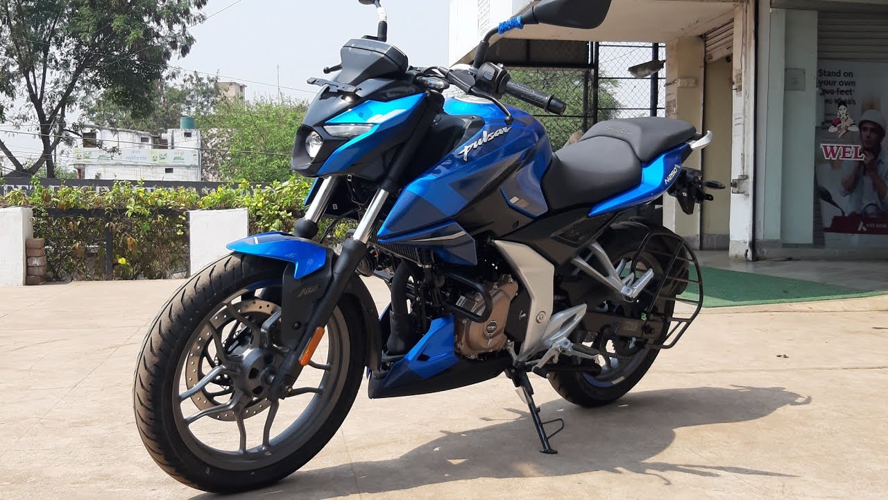 2022 Bajaj Pulsar N250 New Blue Colour|Onroad Price|Colours|Mileage ...