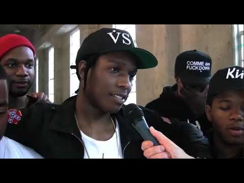 a$ap rocky saying i be that pretty mf man