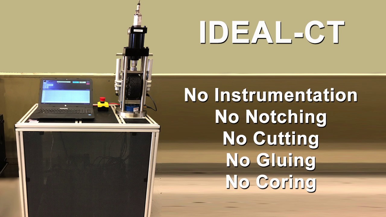 Indirect Tension Asphalt Cracking Test (IDEAL-CT) - YouTube