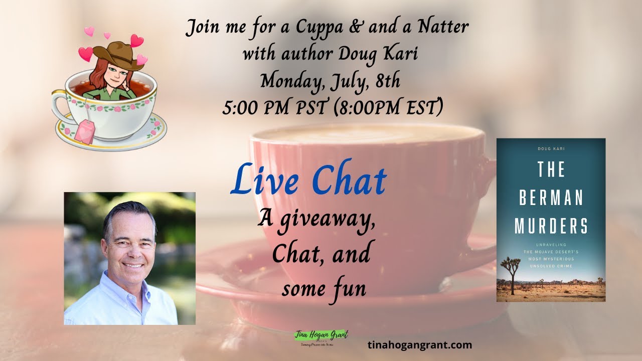 A Cuppa & A Natter (Live Chat) With Author Doug Kari - YouTube