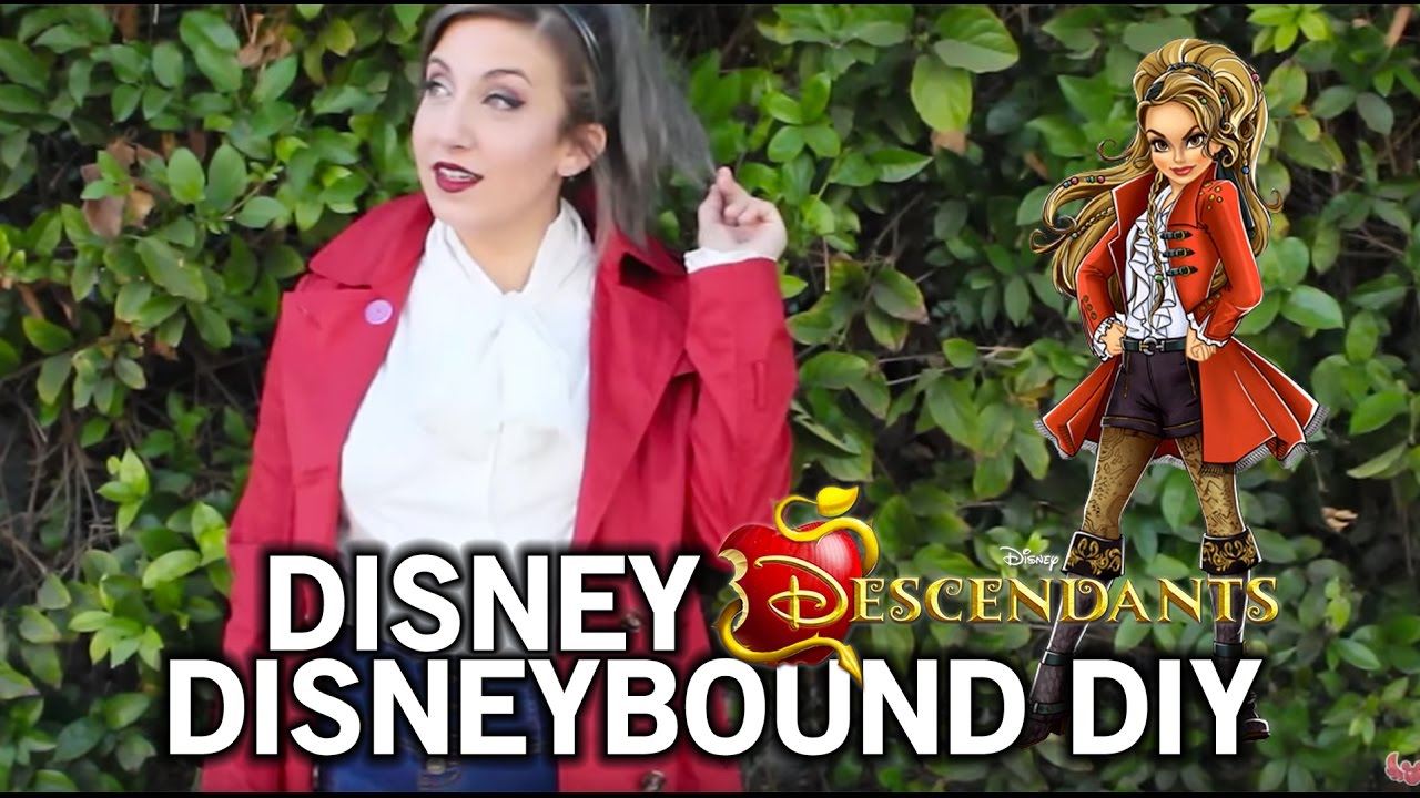 Halloween Descendants Disneybound Tutorial! - YouTube
