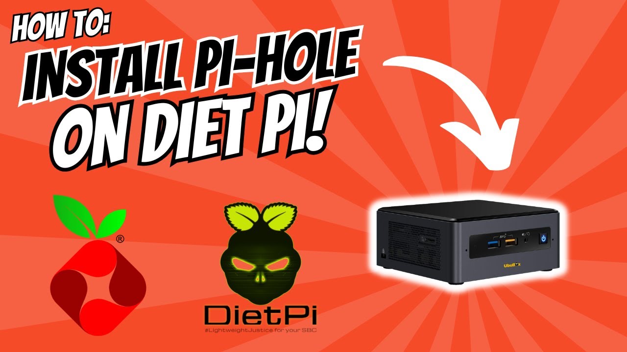 Easily Install Pi-Hole using Diet Pi ! - Quick & Easy ! - YouTube