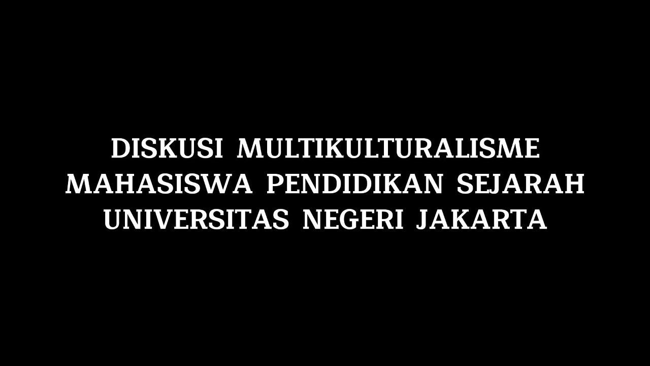 PENTINGNYA PEMAHAMAN MULTIKULTURALISME TERHADAP MASYARAKAT YANG HOMOGEN ...