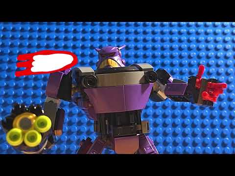 Lego Buzz Lightyear vs. Mecha Zurg! - YouTube