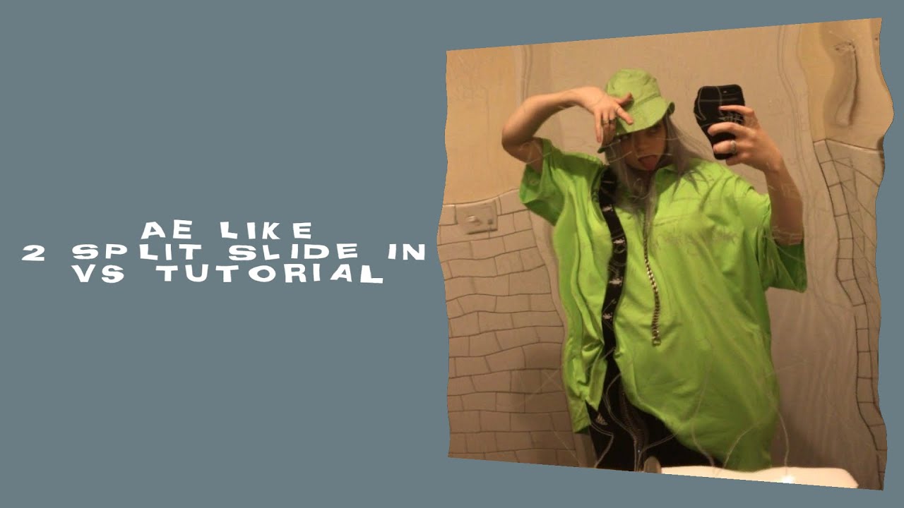 Ae like split slide in - Videostar tutorial - YouTube