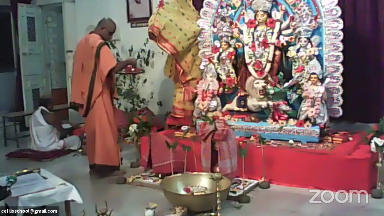 NANRITAM DURGAPUJA 2020 Saptami Anjali - YouTube