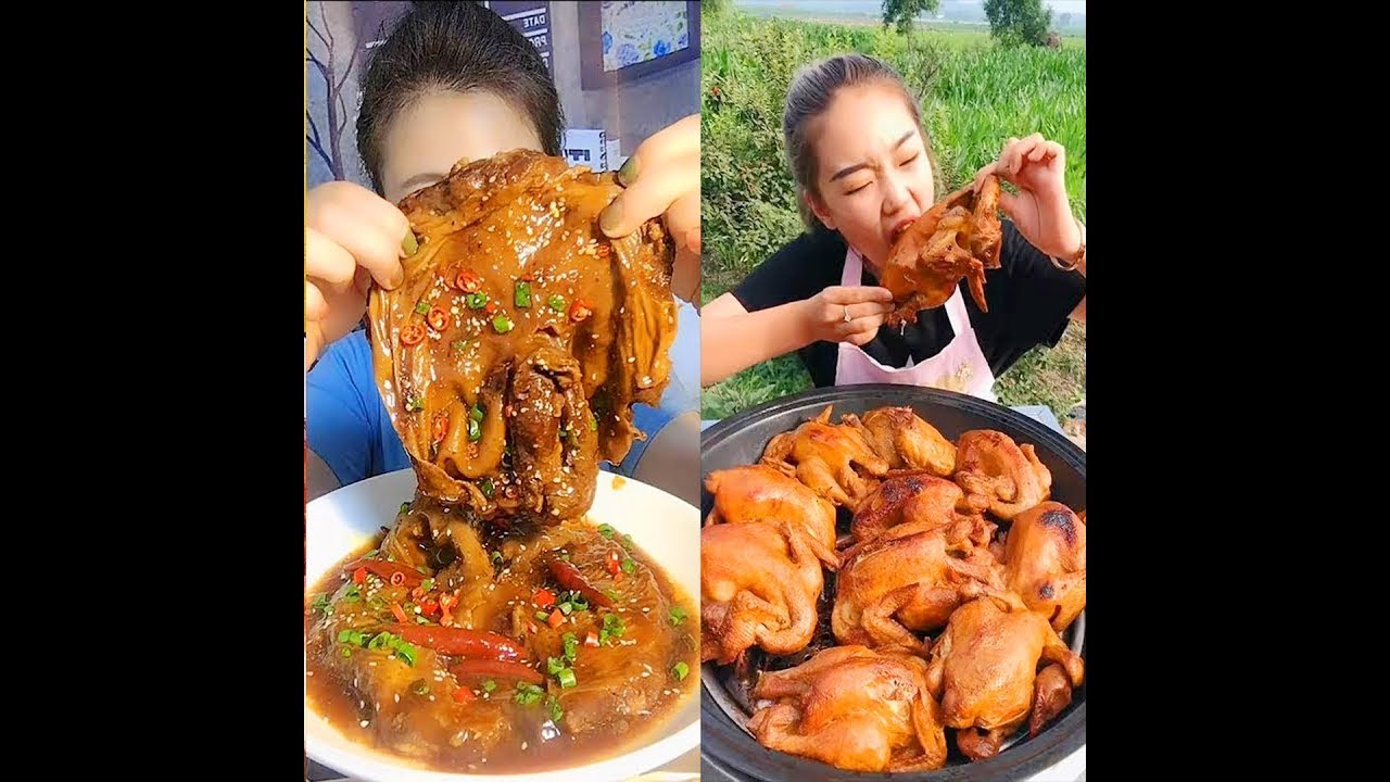 Chinese various food challenges Mukbang Eating show Vol 3 - YouTube