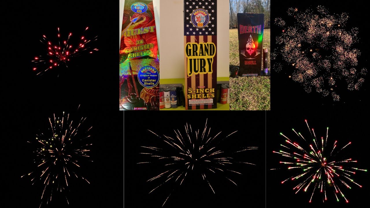 QUEST, GRAND JURY AND DEATH SHELLS-Brothers Pyrotechnics and Dynomite ...