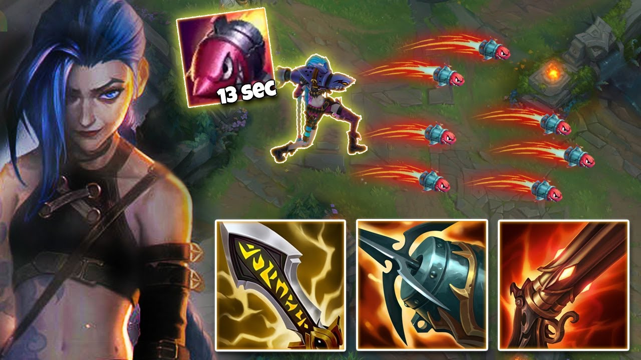 Jinx Ults Every 13 Seconds That One Shot Your Entire Team (Urf) - YouTube