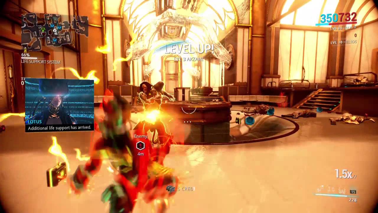 Warframe (PS4) Corrupted Vor Vs. Valkyr - YouTube