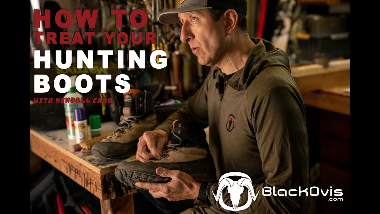 Cleaning Your Hunting Boots - YouTube