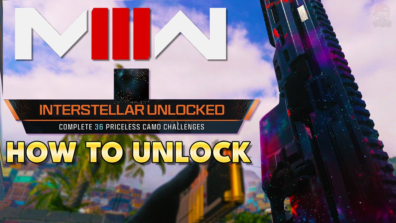 How to UNLOCK INTERSTELLAR CAMO FAST in Modern Warfare 3 - YouTube