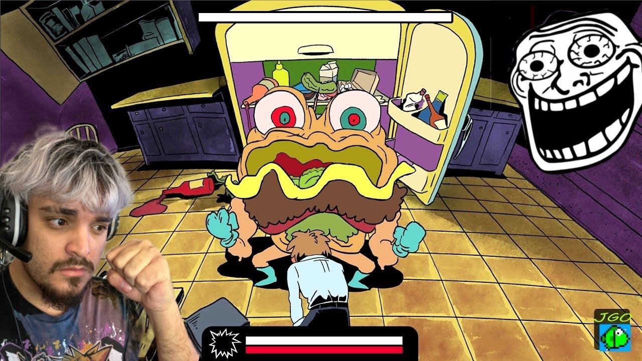 A game about fighting your leftovers lol…(Leftovers KO!) - YouTube