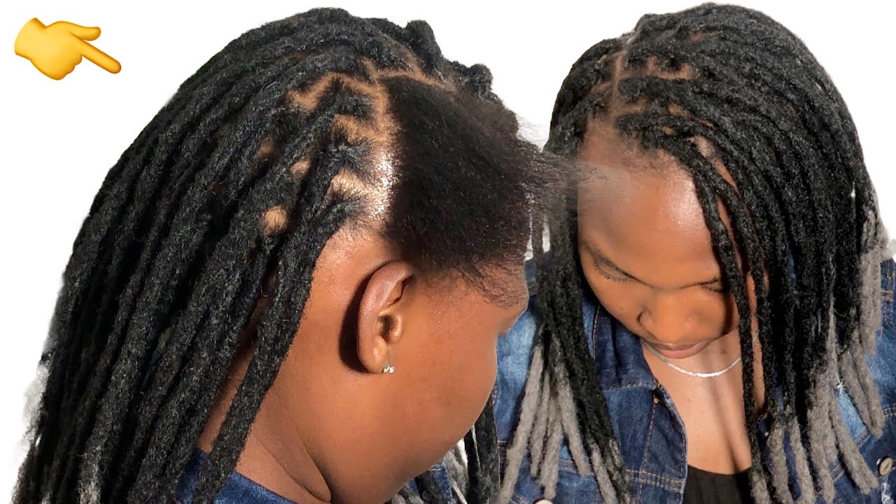 I did it again Artificial dreadlocks temporary tutorial beginner @JANEILHAIRCOLLECTION - YouTube
