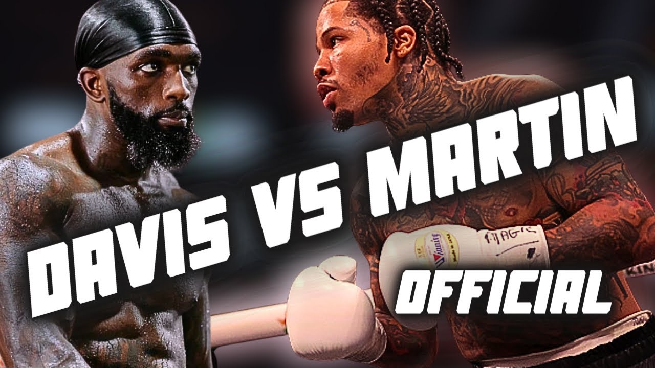 (BREAKING) Gervonta Davis vs Frank Martin OFFICIAL - YouTube
