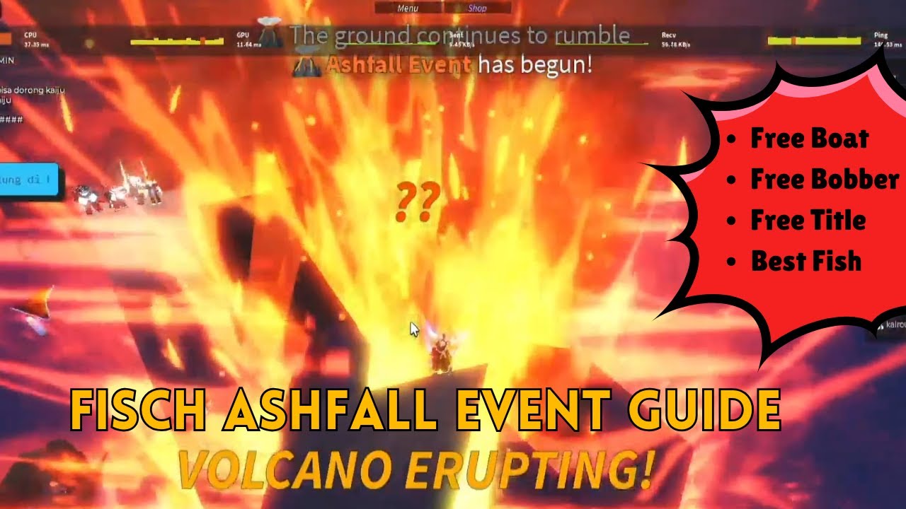 FISCH ASHFALL EVENT ROSLIT BAY GUIDE - YouTube