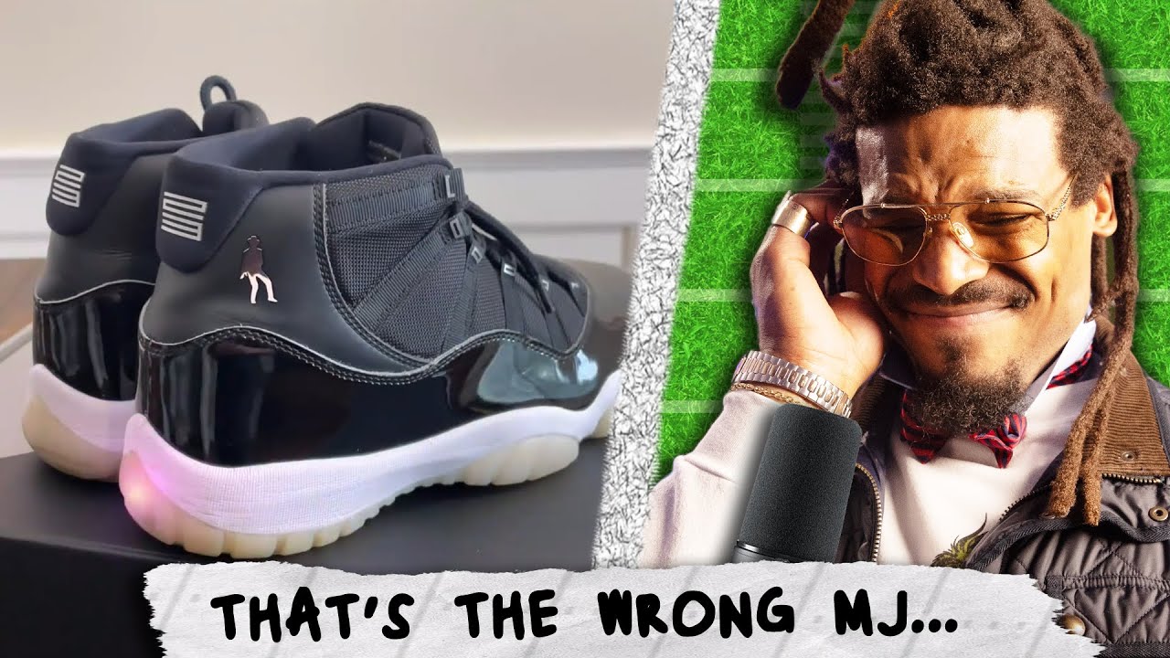 Who SOLD man's the FAKE MJ Sneakers??? That's the WRONG MJ... - YouTube