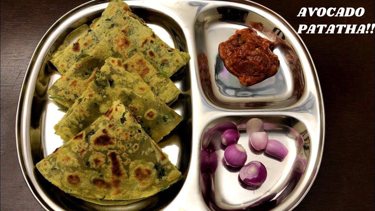 Avocado Paratha || Avocado Chapati || Avocado Flat Bread Recipe - YouTube