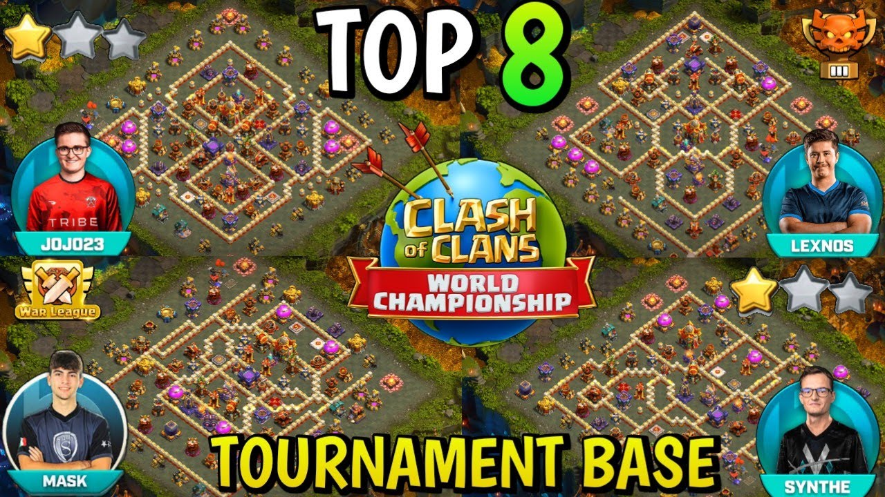 TOP *8* TOURNAMENT BASE TH16 | ANTI ROOT RIDER TH16 BASE | BASE LAYOUT ...
