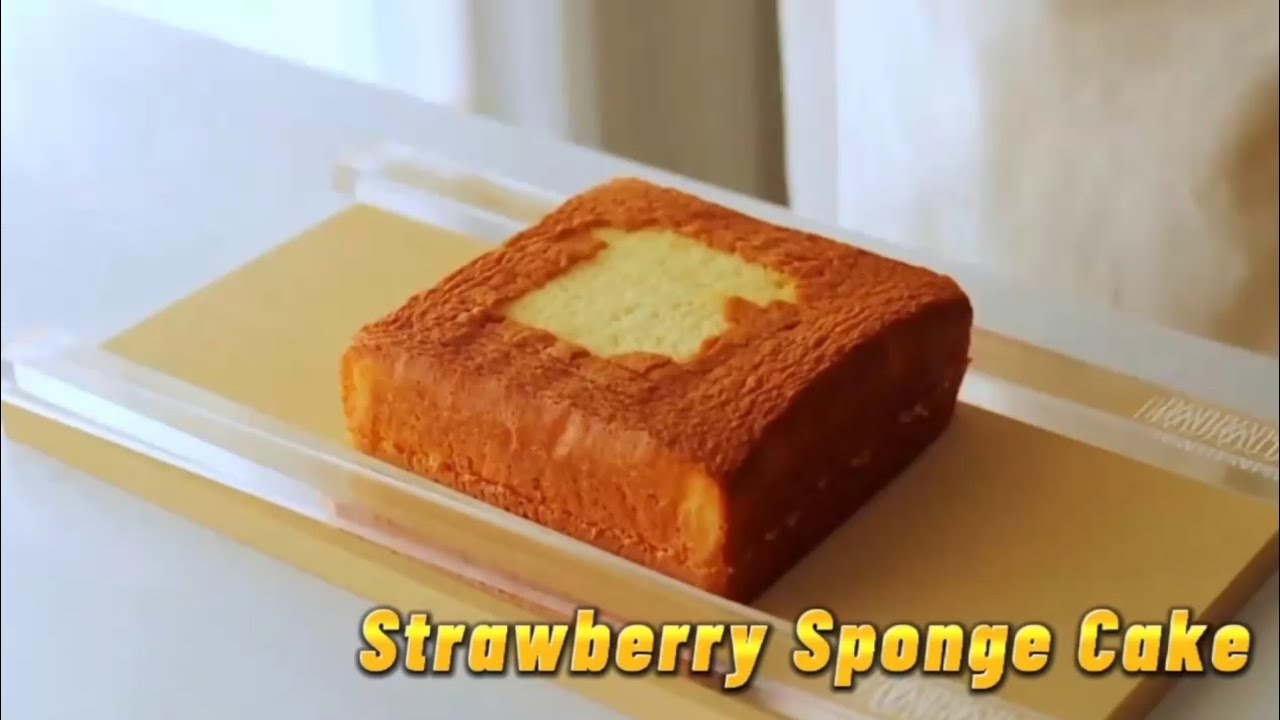 Learn How To Make Perfect Basic Sponge Cake at Home, & Use Strawberries ...