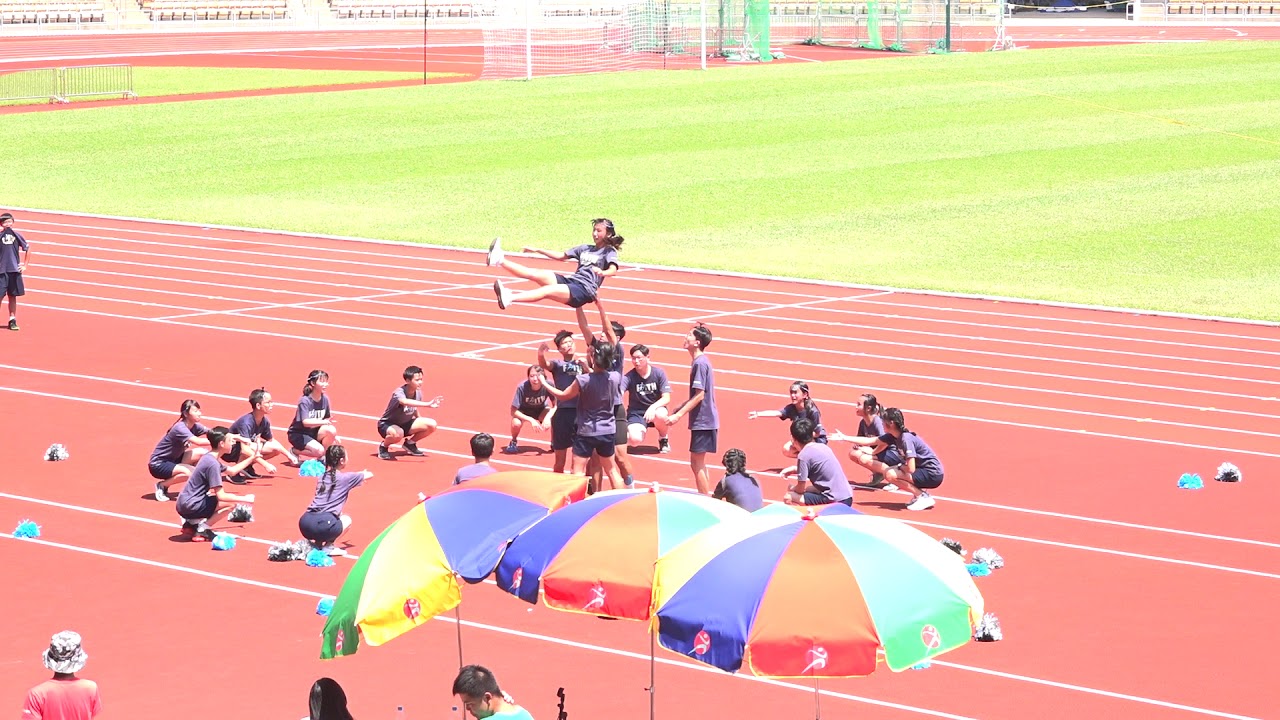 19-20 Sports day cheerleading (Faith) - YouTube