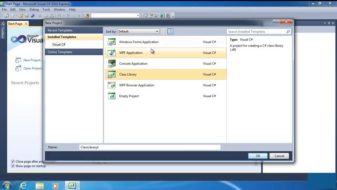 720 hours to Learn C#- Lesson 1 - YouTube