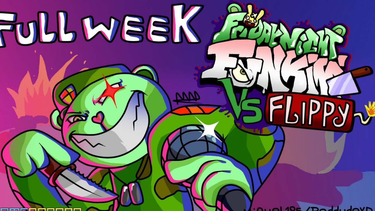 BOYFRIEND VS FLIPPY! FNF Mod - YouTube