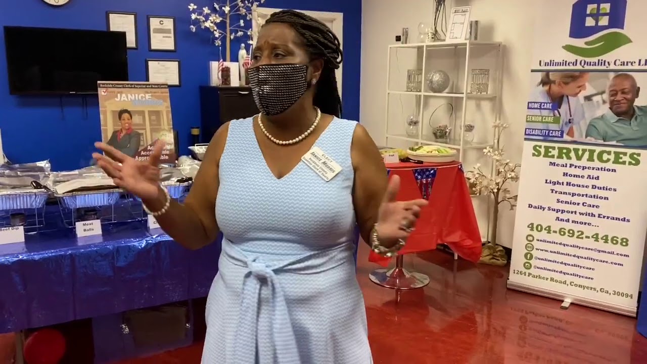 Janice Morris is elected Rockdale County's new Clerk of Courts - YouTube