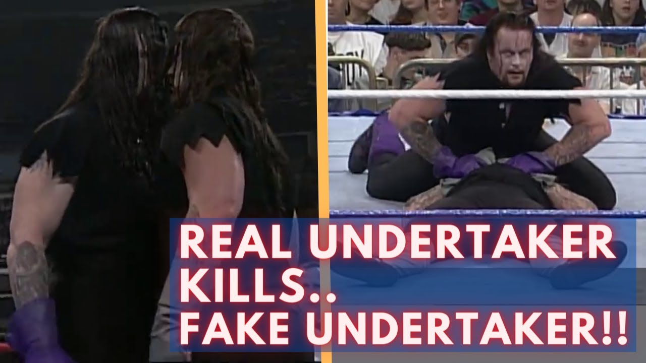 Real UnderTaker Fights Fake UnderTaker!! Undertaker vs Undertaker ...