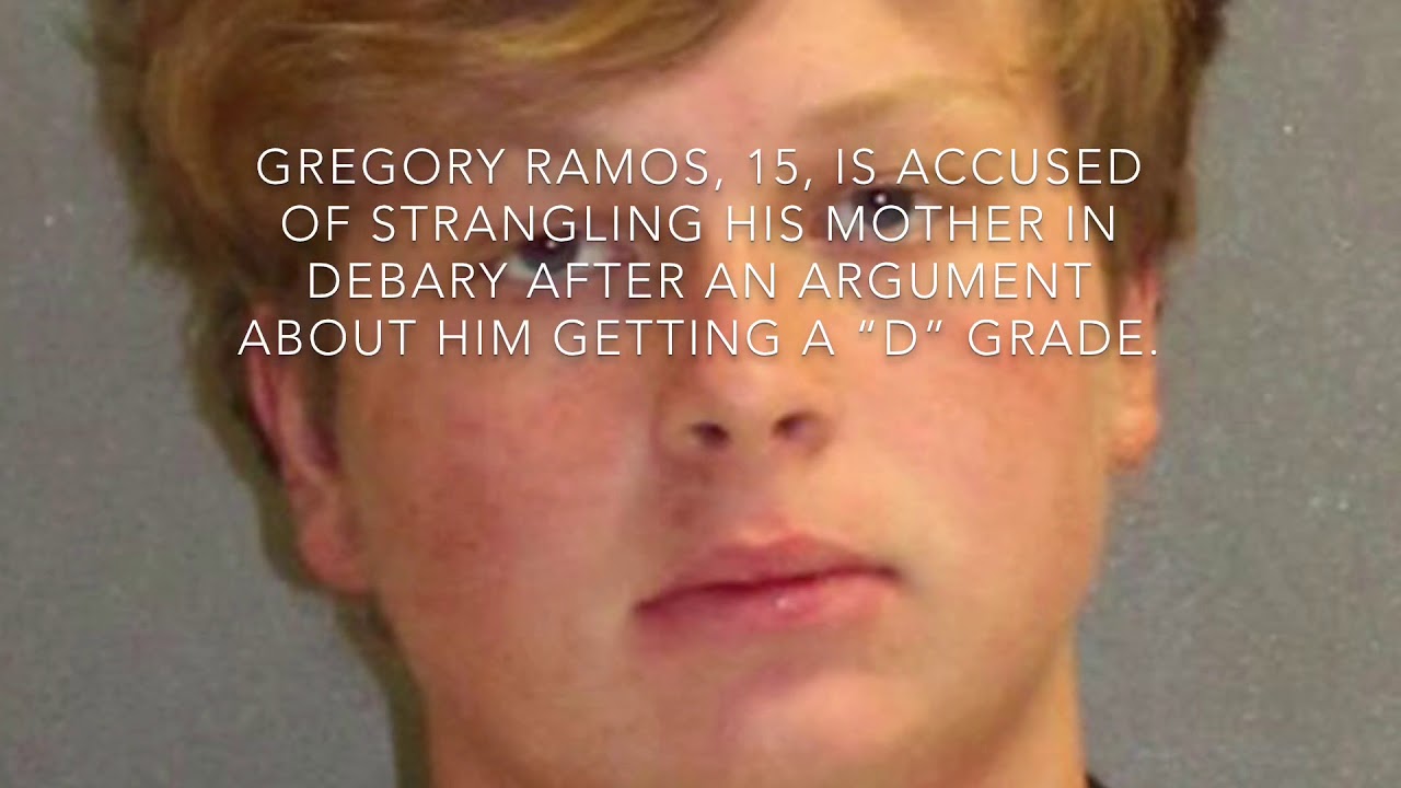 Gregory Ramos, 15, enters not guilty plea in his mother’s murder - YouTube