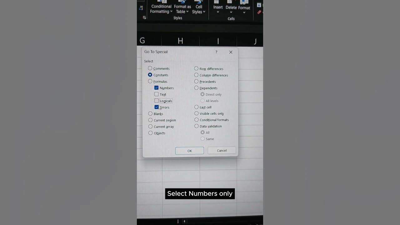 Separate Text and Numbers in Excel #excel #exceltricks #exceltips - YouTube