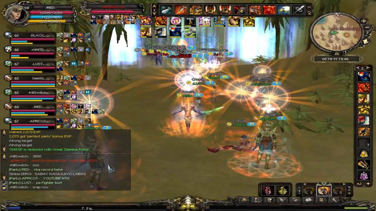 Shaiya Philippines - Crayola Guild PvP 1 [HD] - YouTube