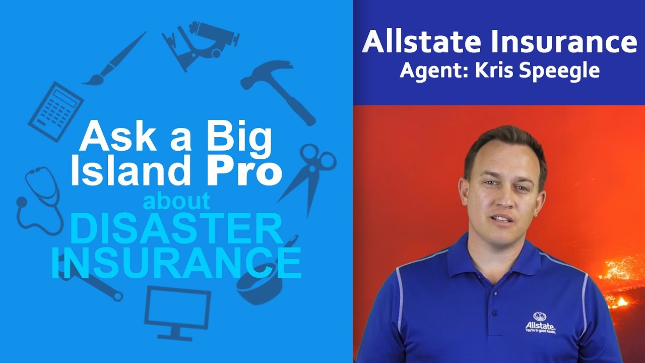 Ask about Disaster Insurance (Kris Speegle Agency) - YouTube