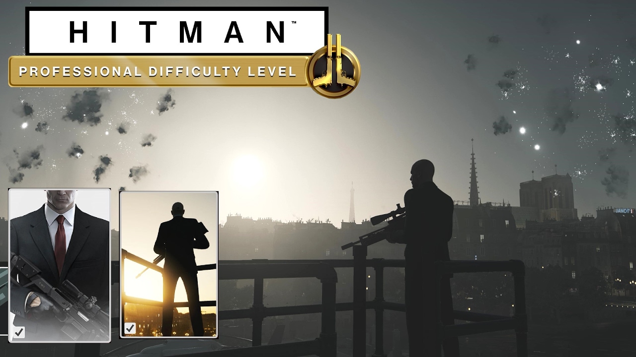 Hitman : PROFESSIONNEL - Assassin Précis, Au grand Jour / Paris - YouTube