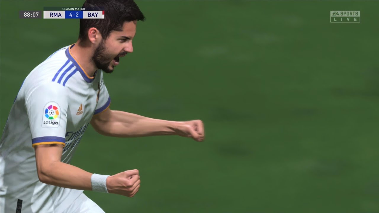 FIFA 22 PS5 - Isco last minute goal - YouTube